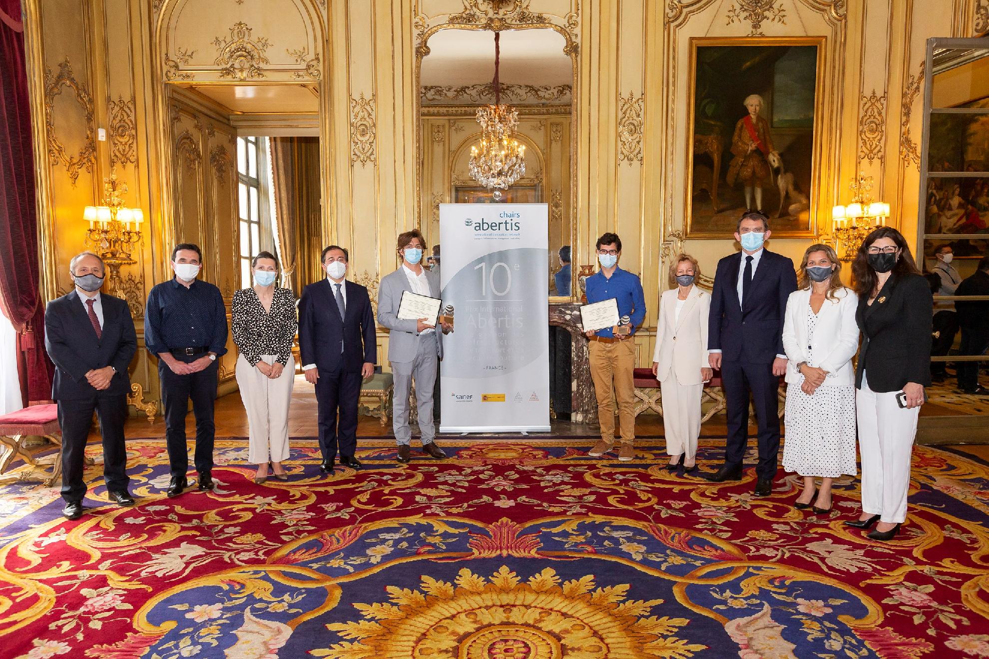 Abertis | La Cátedra Abertis en Francia entrega en París los Premios ...